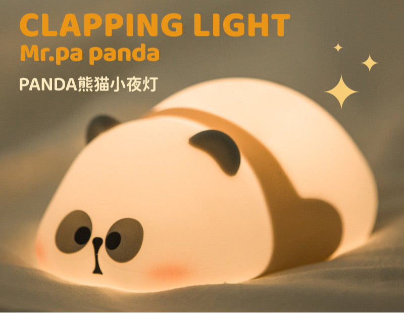 Mr.Pa Panda Clapping Night Light – TAKEMEHOME | Home Decor & Lifestyle