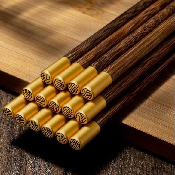 Wenge Fu-Character Chopsticks – TAKEMEHOME | Home Decor & Lifestyle